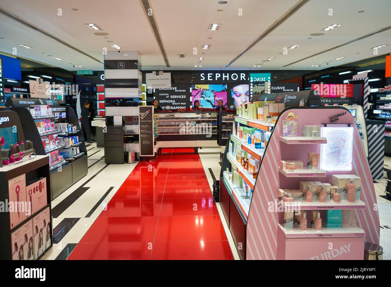 KUALA LUMPUR, MALAYSIA - CIRCA JANUARY, 2020: personal care products on ...