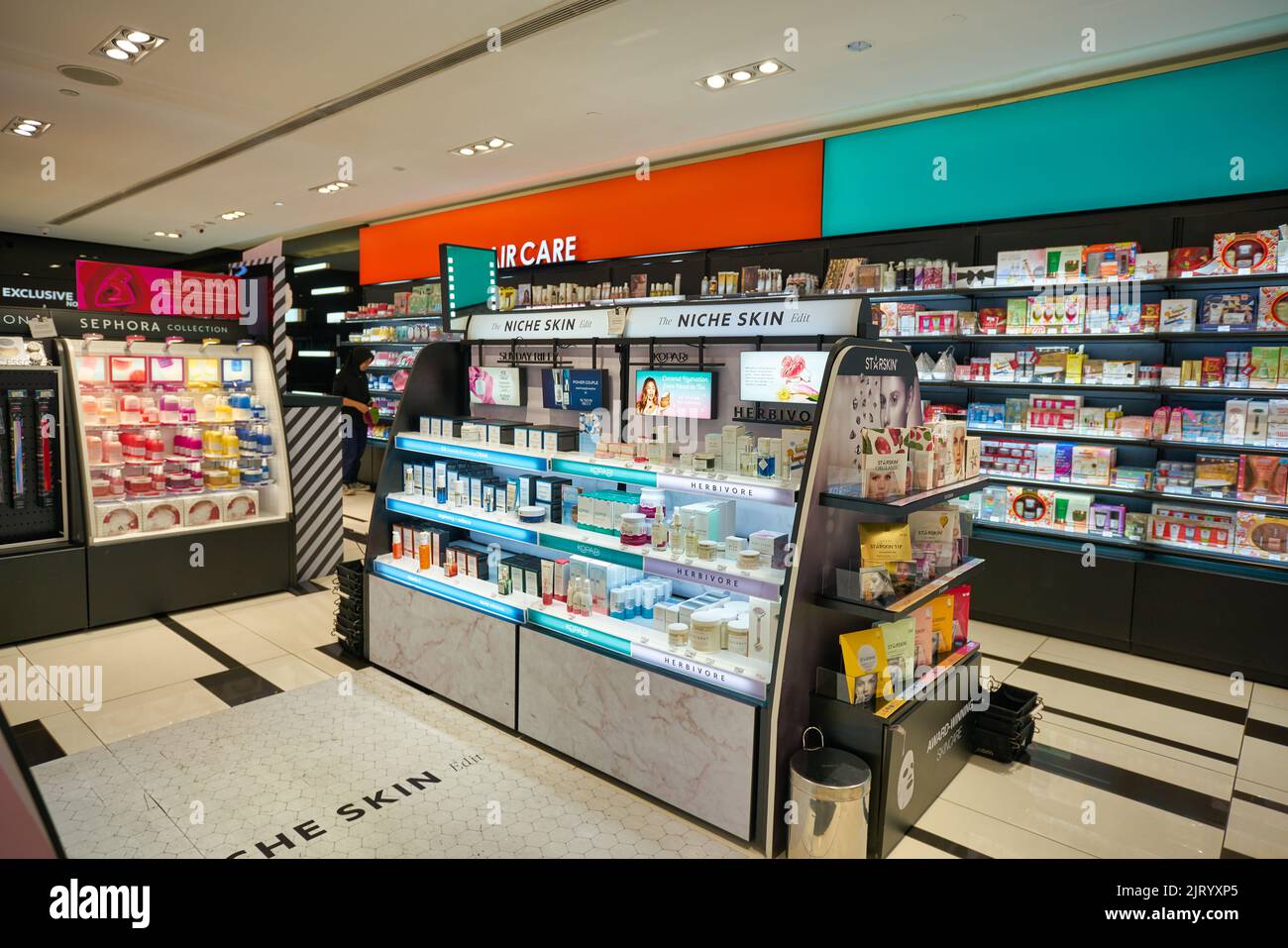 KUALA LUMPUR, MALAYSIA - CIRCA JANUARY, 2020: personal care products on ...