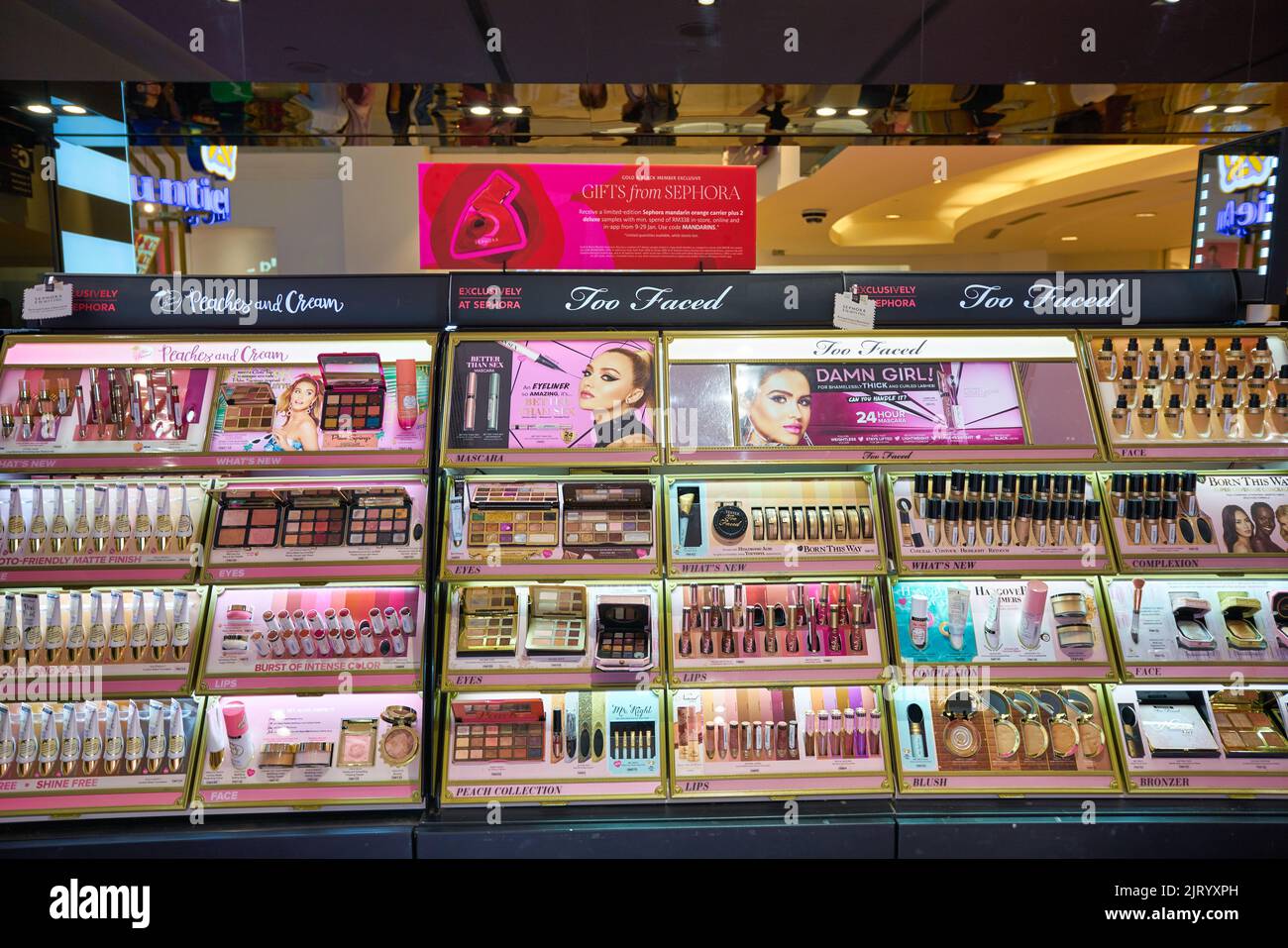 KUALA LUMPUR, MALAYSIA - CIRCA JANUARY, 2020: personal care products on ...