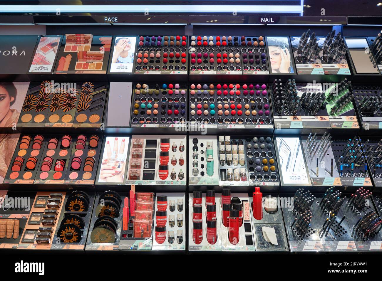 KUALA LUMPUR, MALAYSIA - CIRCA JANUARY, 2020: personal care products on ...