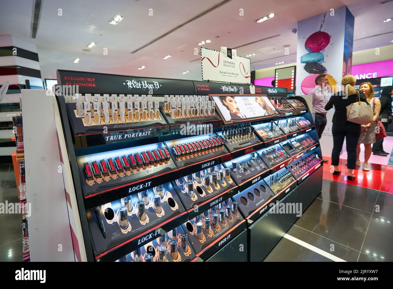 KUALA LUMPUR, MALAYSIA - CIRCA JANUARY, 2020: personal care products on ...