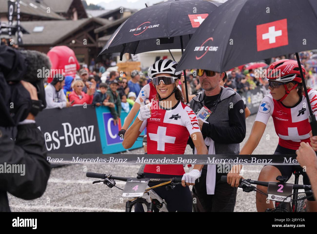 4 NEFF Jolanda during UCI Mountain Bike World Championships in Les Gets ...