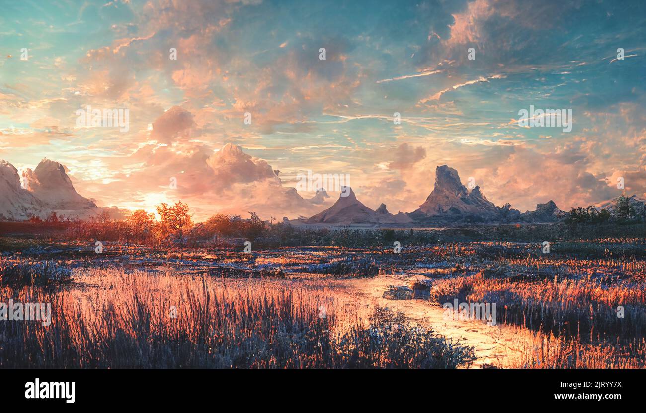 Peaceful Scenery Wallpaper