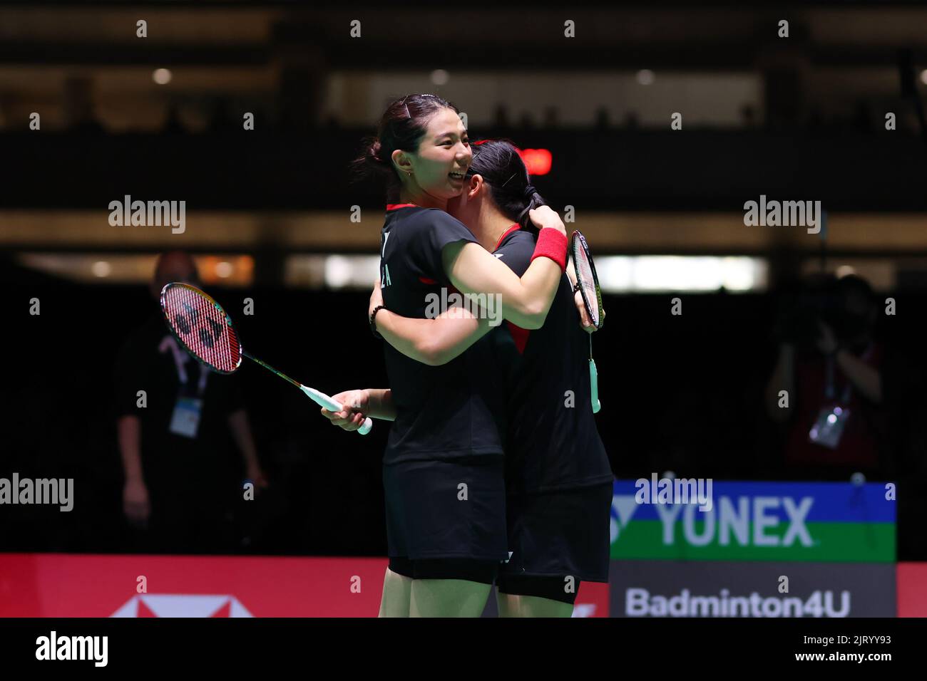 Tokyo Japan 27th Aug 2022 Kim So Yeong And Kong Hee Yong Kor Badminton Totalenergies Bwf