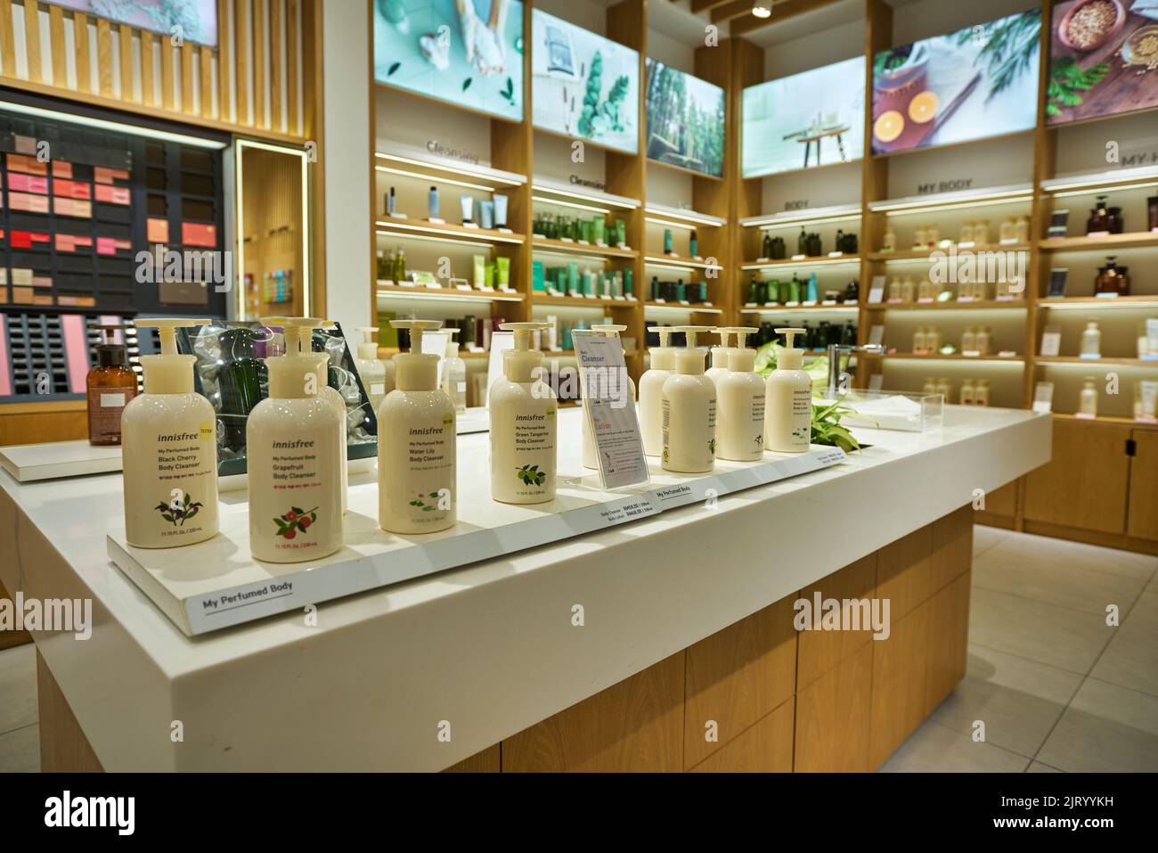 KUALA LUMPUR, MALAYSIA - CIRCA JANUARY, 2020: personal care products on ...