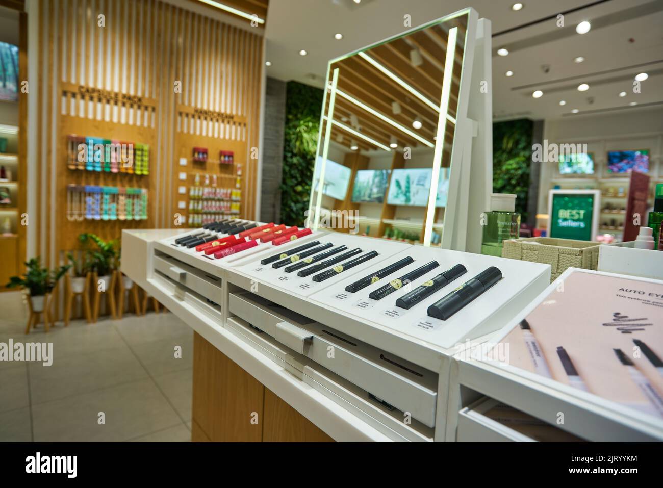 KUALA LUMPUR, MALAYSIA - CIRCA JANUARY, 2020: personal care products on ...