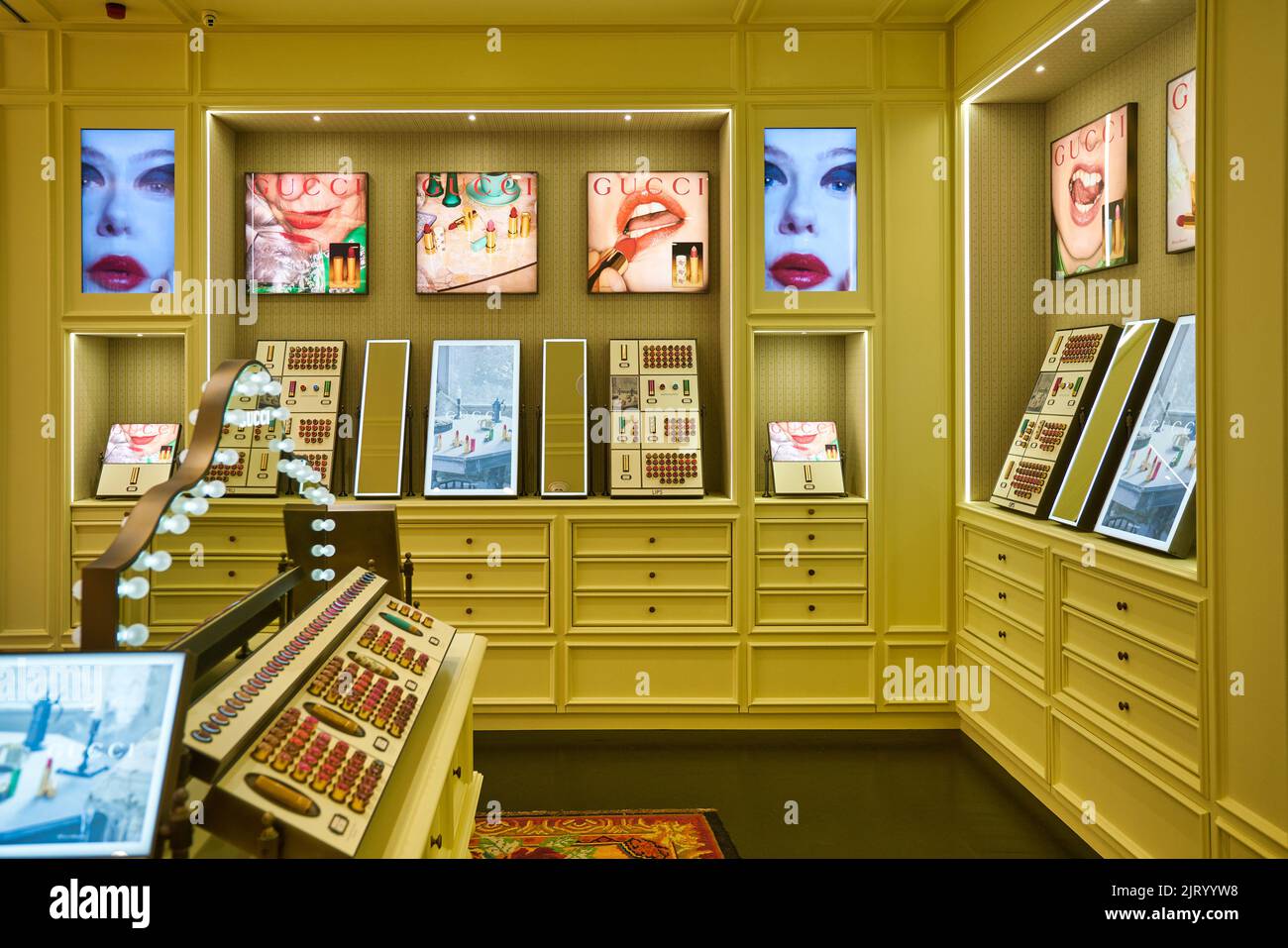 KUALA LUMPUR, MALAYSIA - CIRCA JANUARY, 2020: personal care products on ...