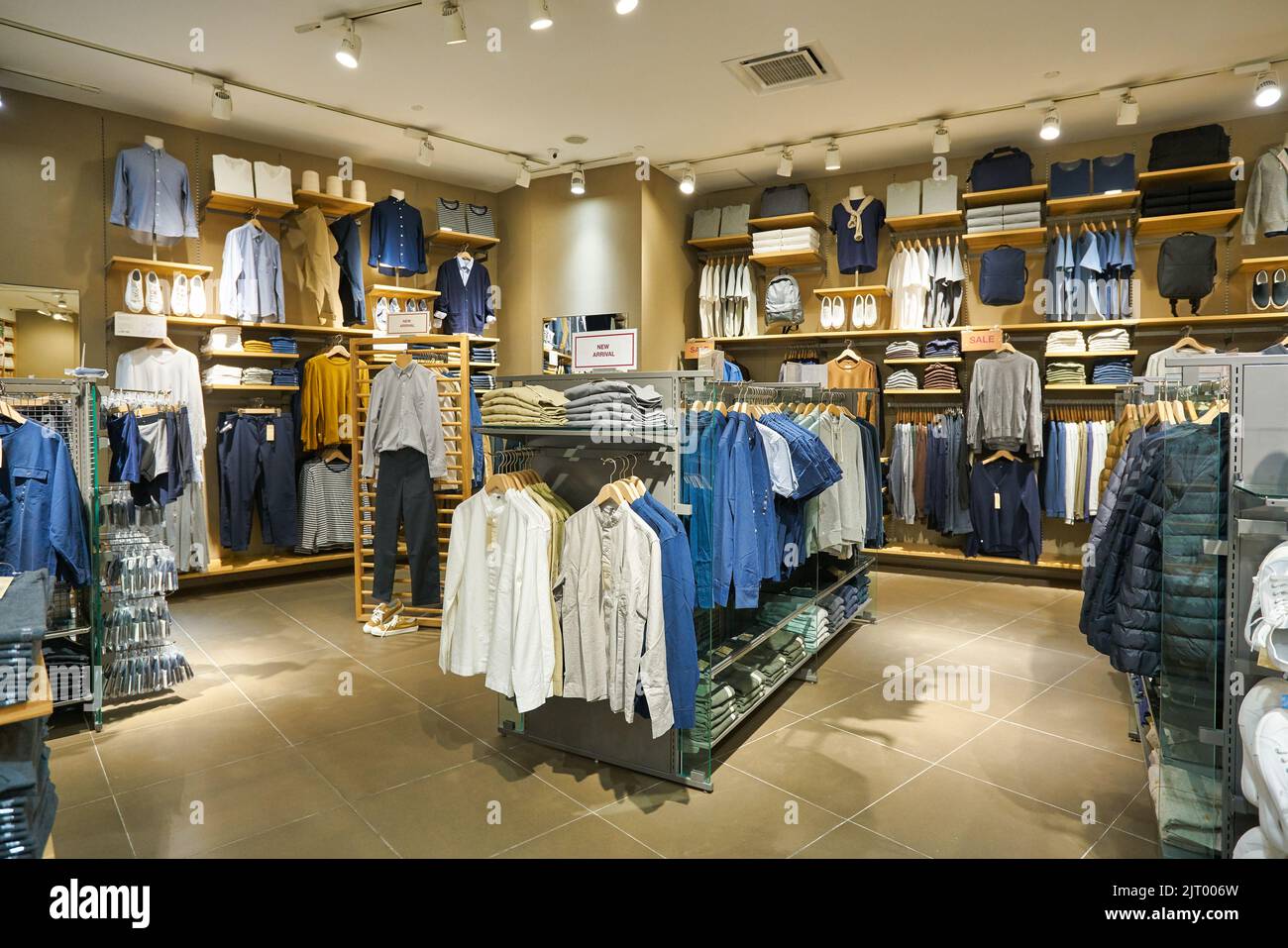 KUALA LUMPUR, MALAYSIA - CIRCA JANUARY, 2020: interior shot of Muji ...