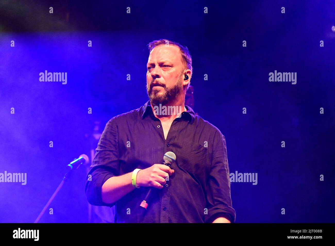 Kai Niemann mit seiner Band "108 Fahrenheit" beim 28. Altstadtfest auf ...