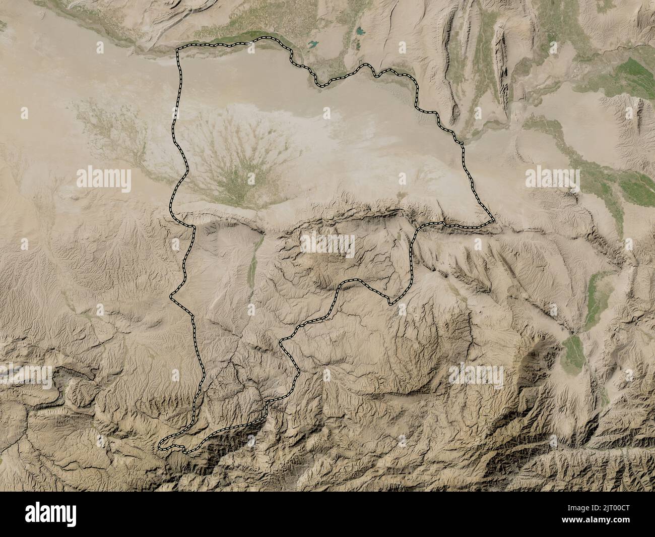 Balkh, province of Afghanistan. Low resolution satellite map Stock ...