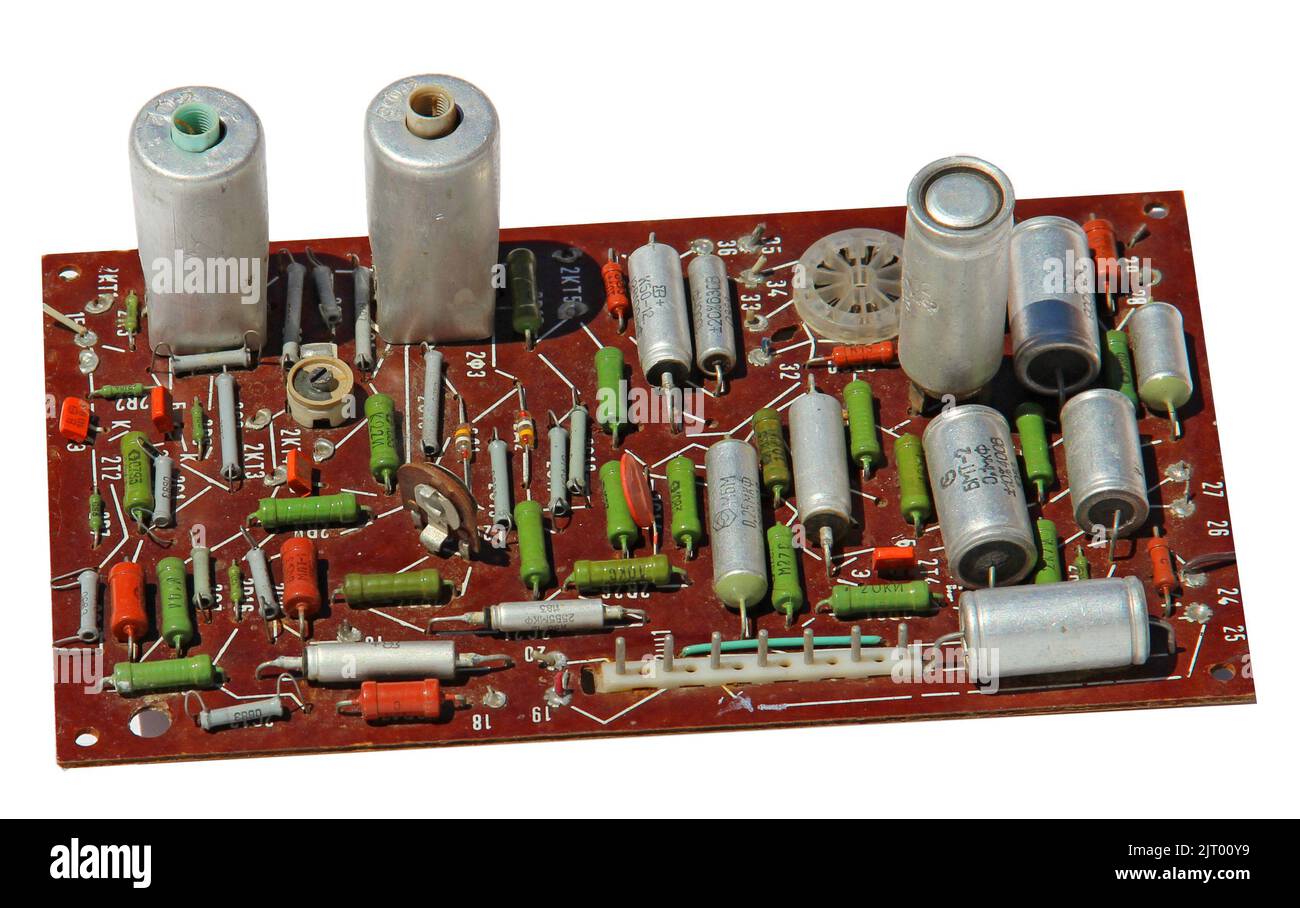 Printed circuit board Cut Out Stock Images & Pictures - Alamy