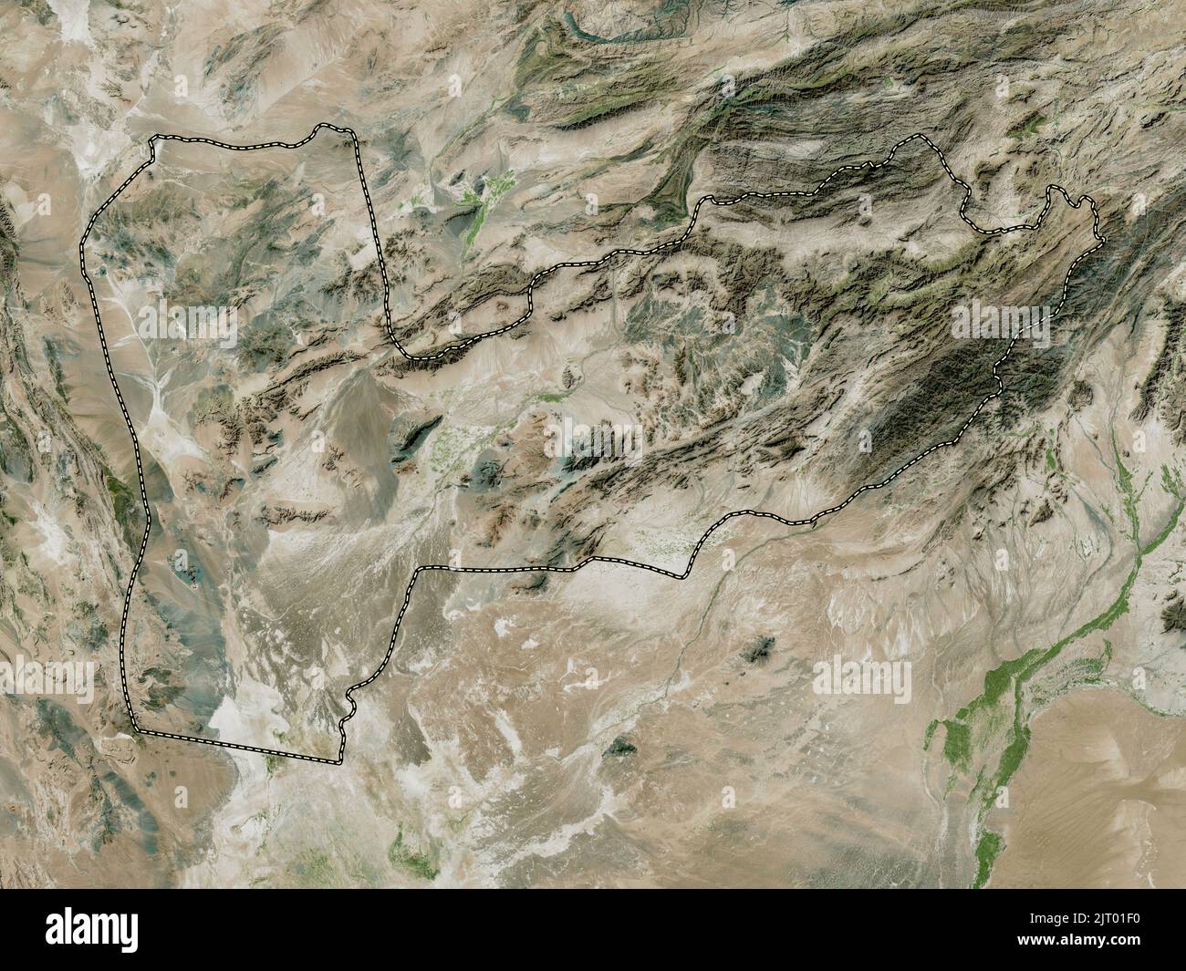 Farah, province of Afghanistan. High resolution satellite map Stock ...