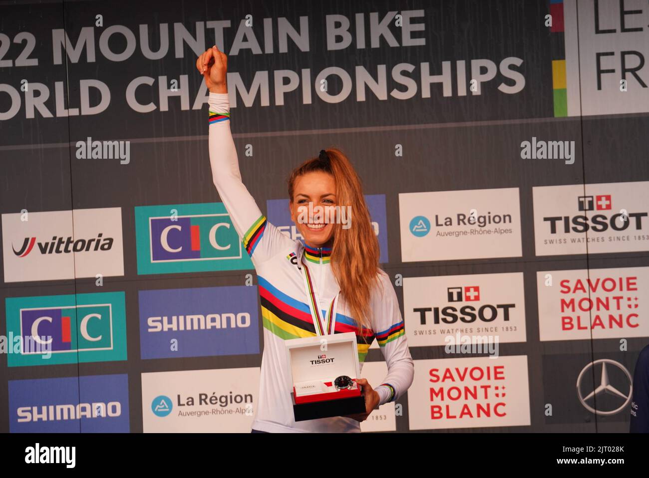 14 FERRAND PREVOT Pauline during UCI Mountain Bike World Championships ...