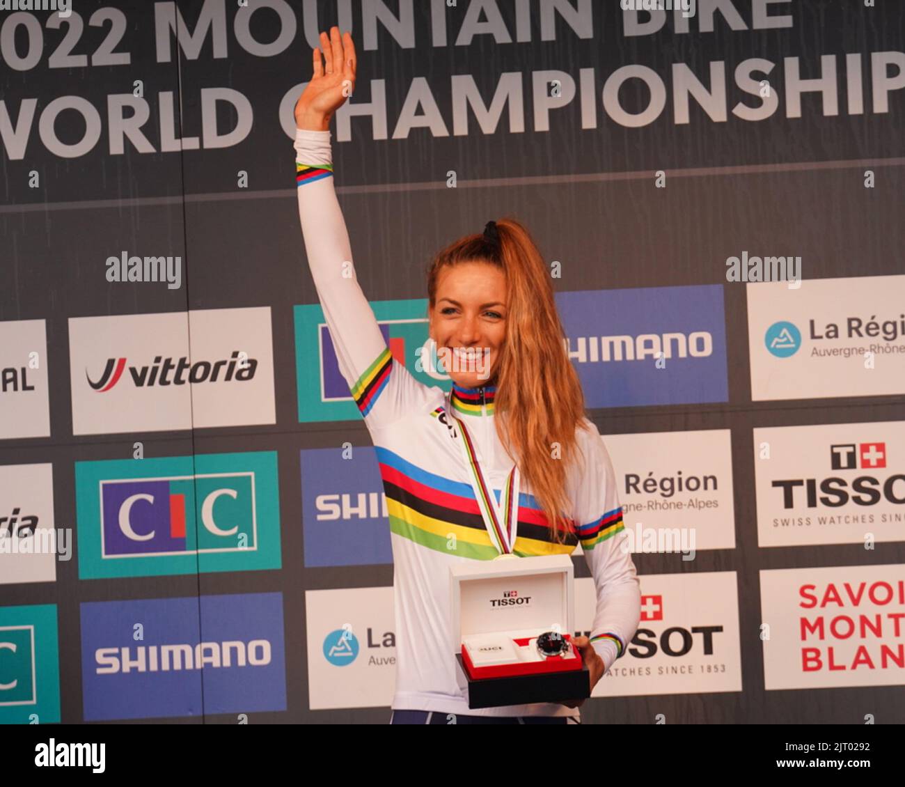 14 FERRAND PREVOT Pauline during UCI Mountain Bike World Championships ...