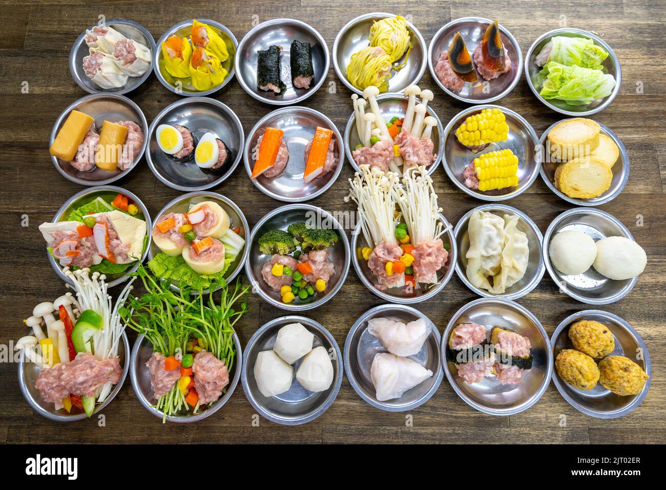 Breakfast chinese food style, Dim sum in bowl steamer, chinese cuisine ...