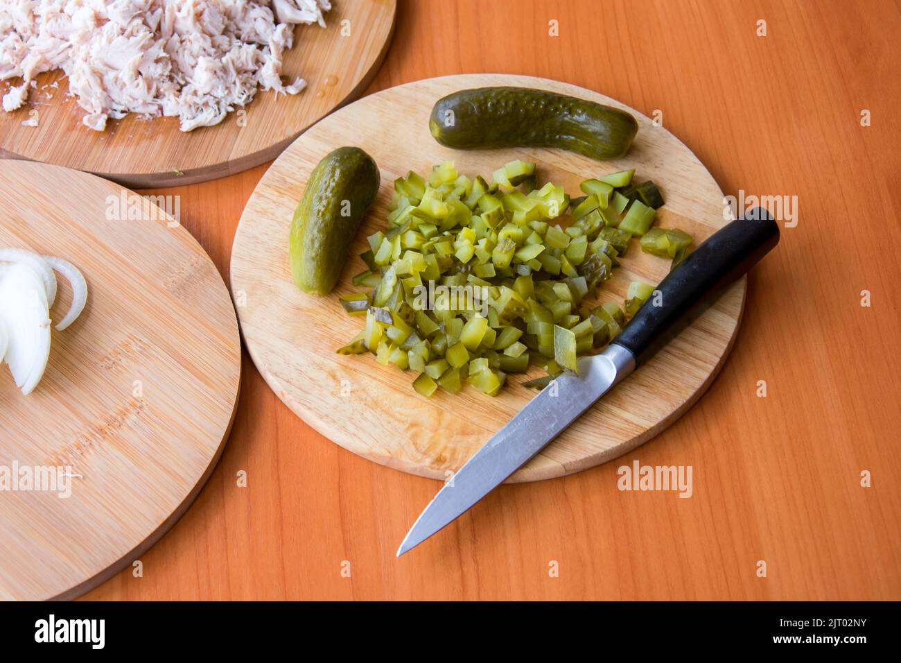 Chicken gherkin hi-res stock photography and images - Alamy