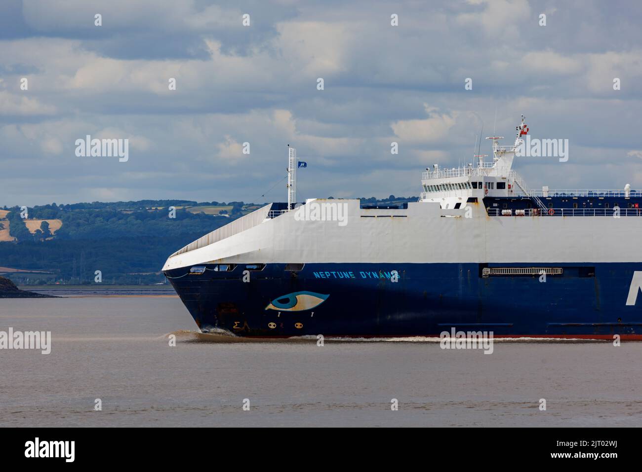 Neptune Dynamis heading out to sea Stock Photo - Alamy