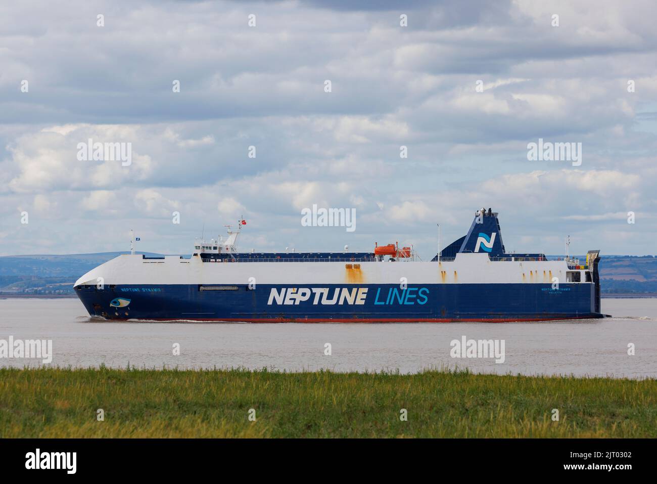 Neptune Dynamis heading out to sea Stock Photo - Alamy