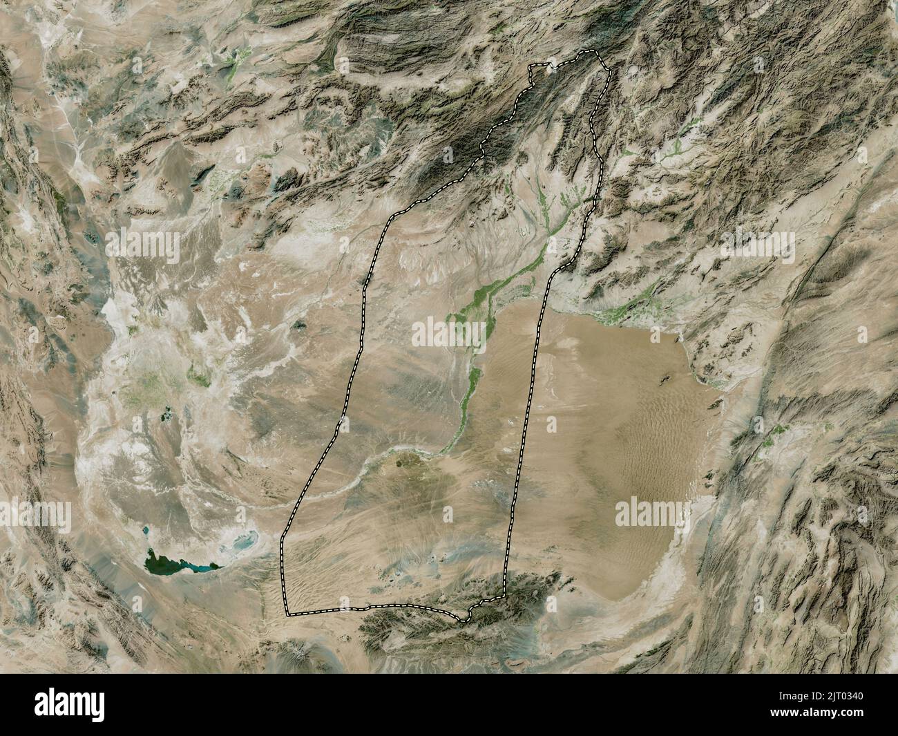 Hilmand, province of Afghanistan. High resolution satellite map Stock ...