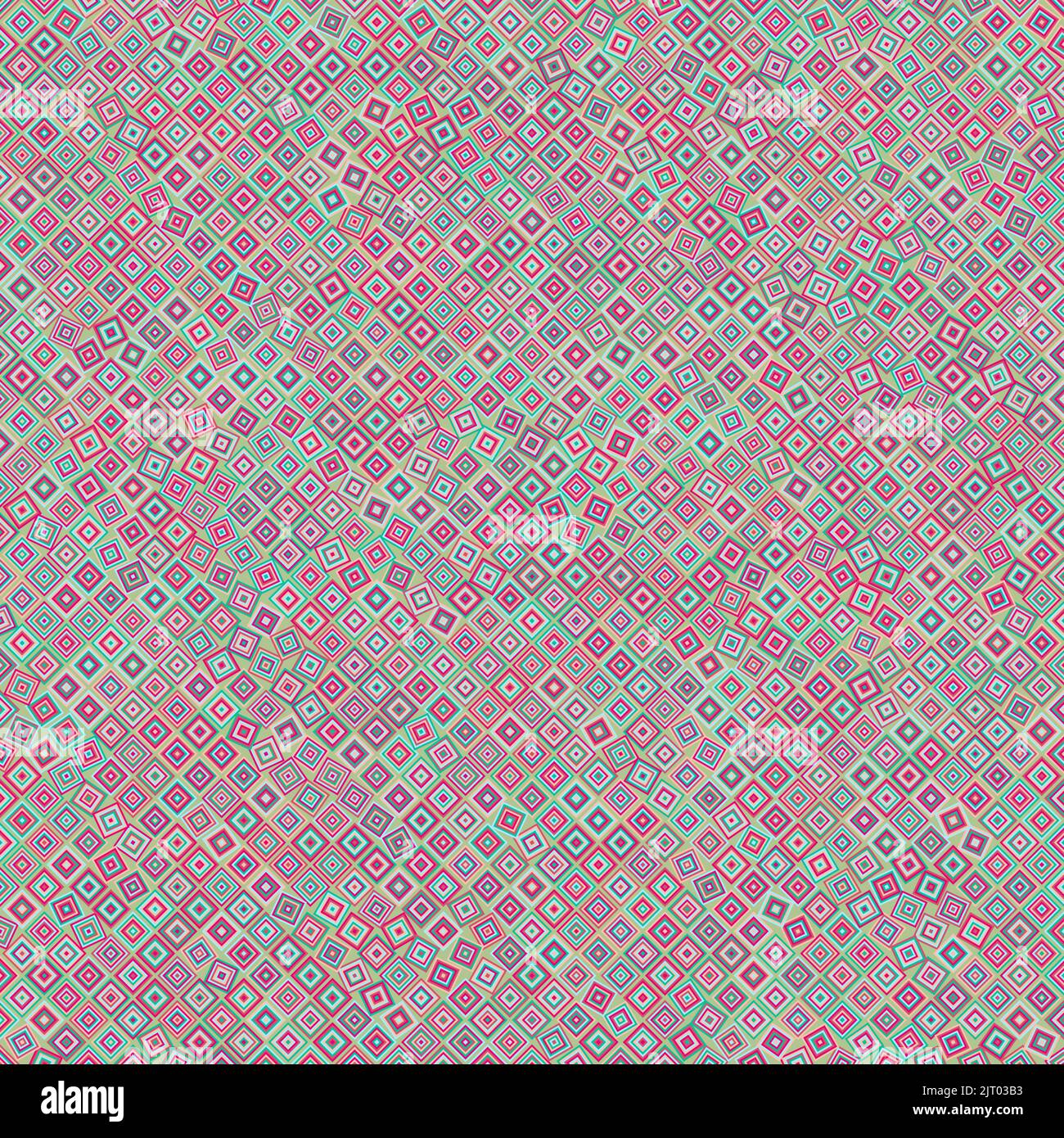 Colorised Rhombuses tiles tessellation pattern illustration Stock ...