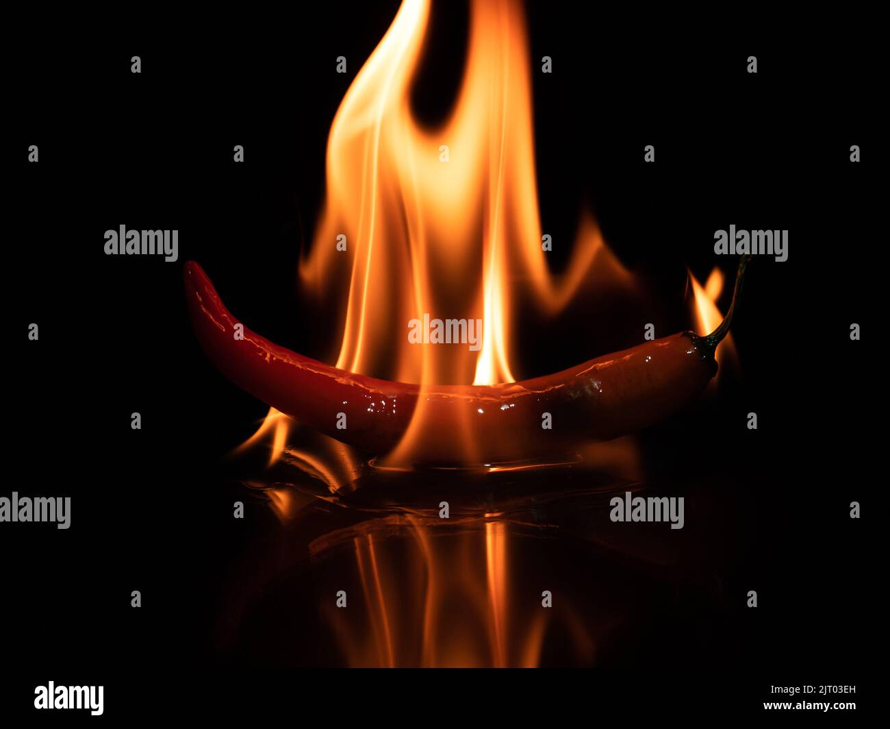 Burning red hot hi-res stock photography and images - Alamy