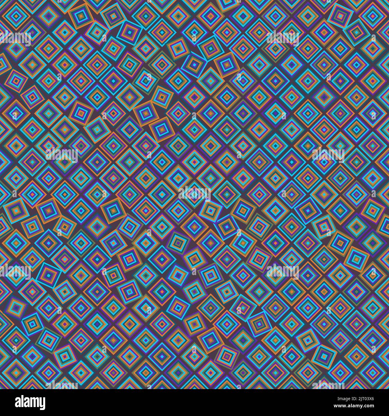 Colorised Rhombuses tiles tessellation pattern illustration Stock ...