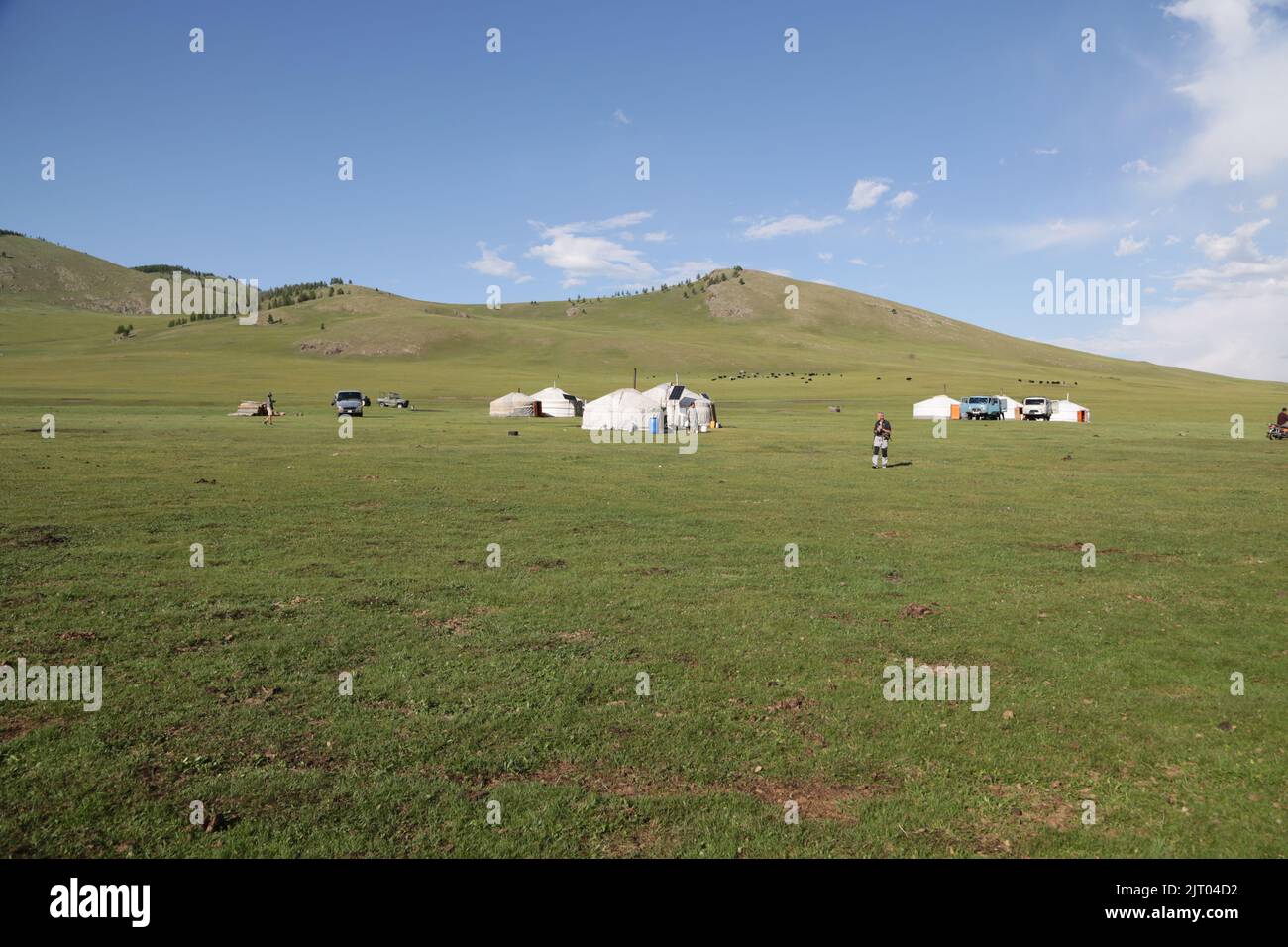 in the land of mongolia the nature and environment Stock Photo - Alamy