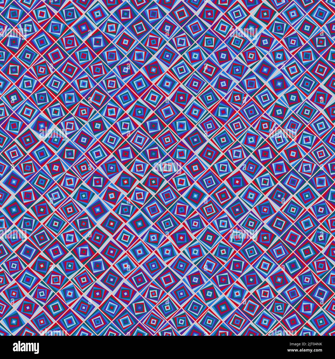 Colorised Rhombuses tiles tessellation pattern illustration Stock ...