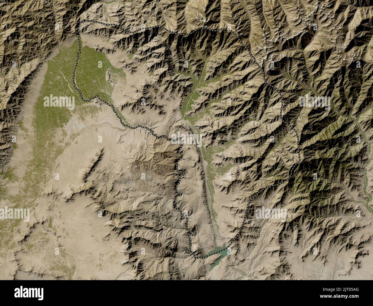 Kapisa, province of Afghanistan. Low resolution satellite map Stock ...