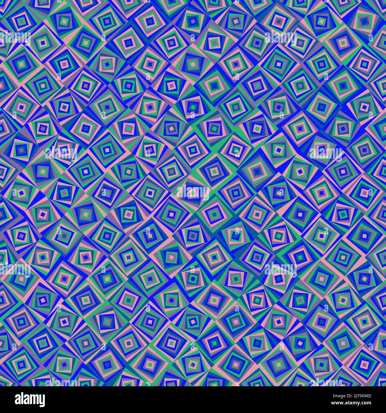 Colorised Rhombuses tiles tessellation pattern illustration Stock ...