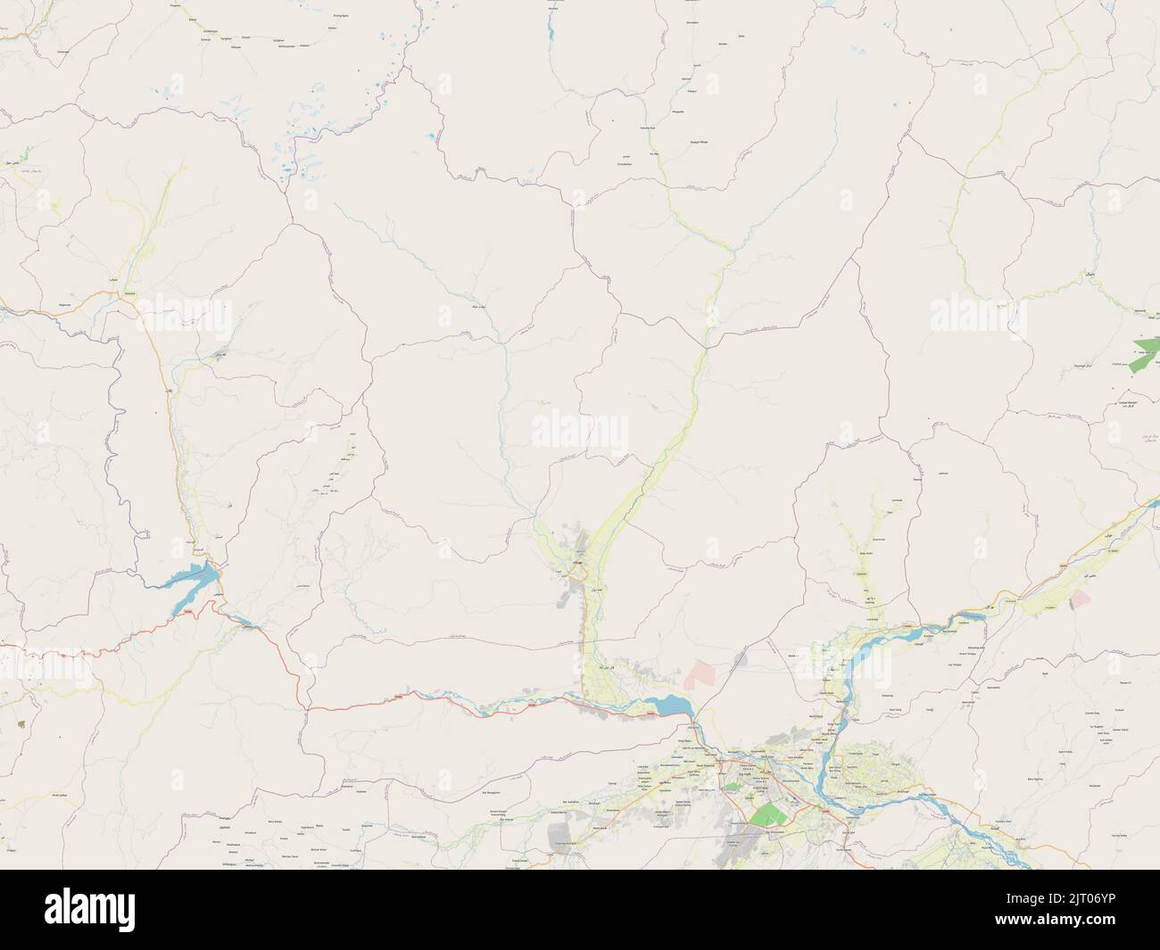 Laghman, province of Afghanistan. Open Street Map Stock Photo - Alamy