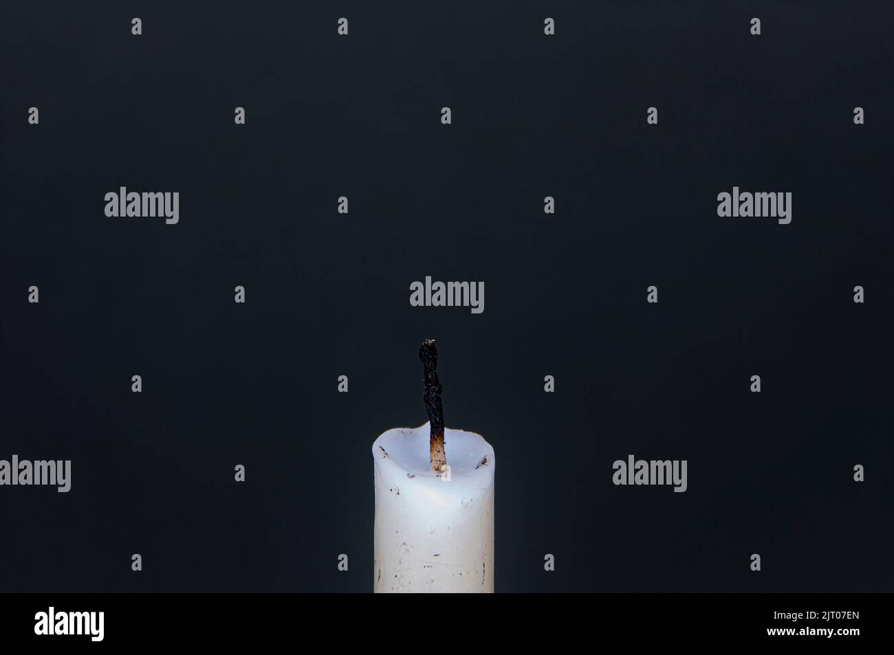 Candle light without light with customizable space for text or ideas ...
