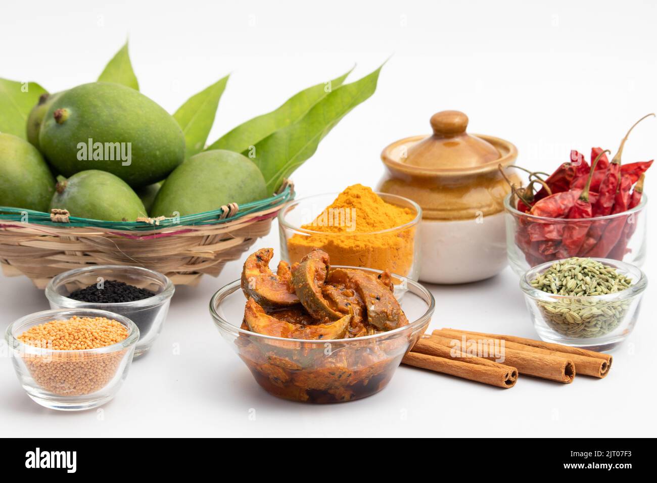 Mango Pickle Also Known As Aam Ka Achar, Aam Chunda, Maagaya, Avakaya ...