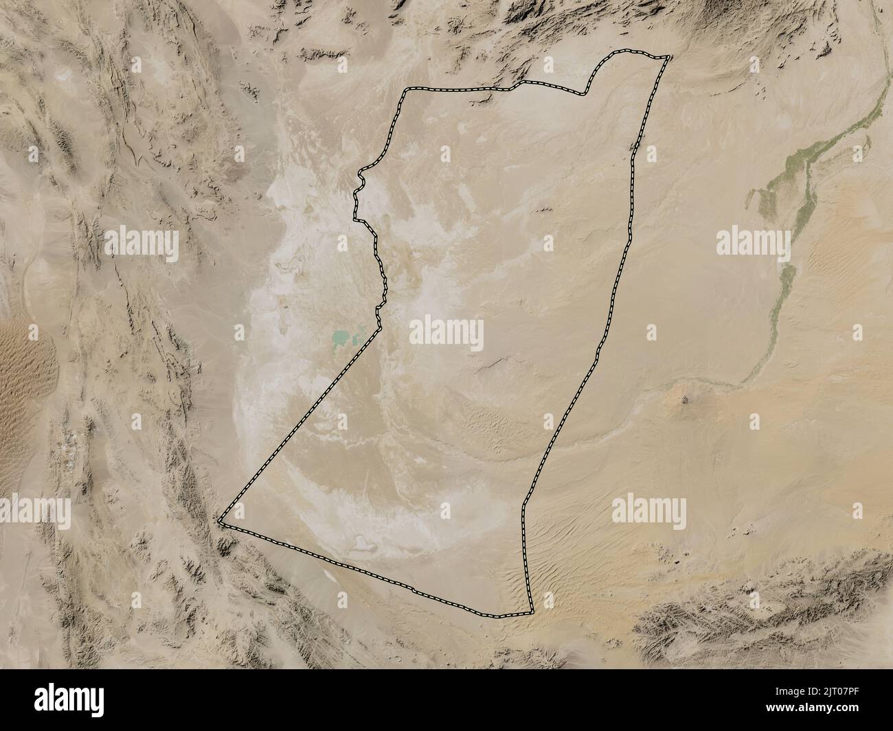 Nimroz, province of Afghanistan. Low resolution satellite map Stock ...