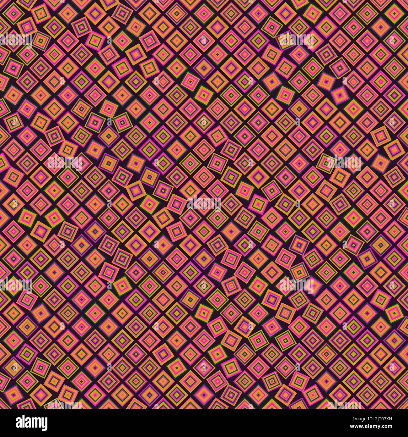 Colorised Rhombuses tiles tessellation pattern illustration Stock ...