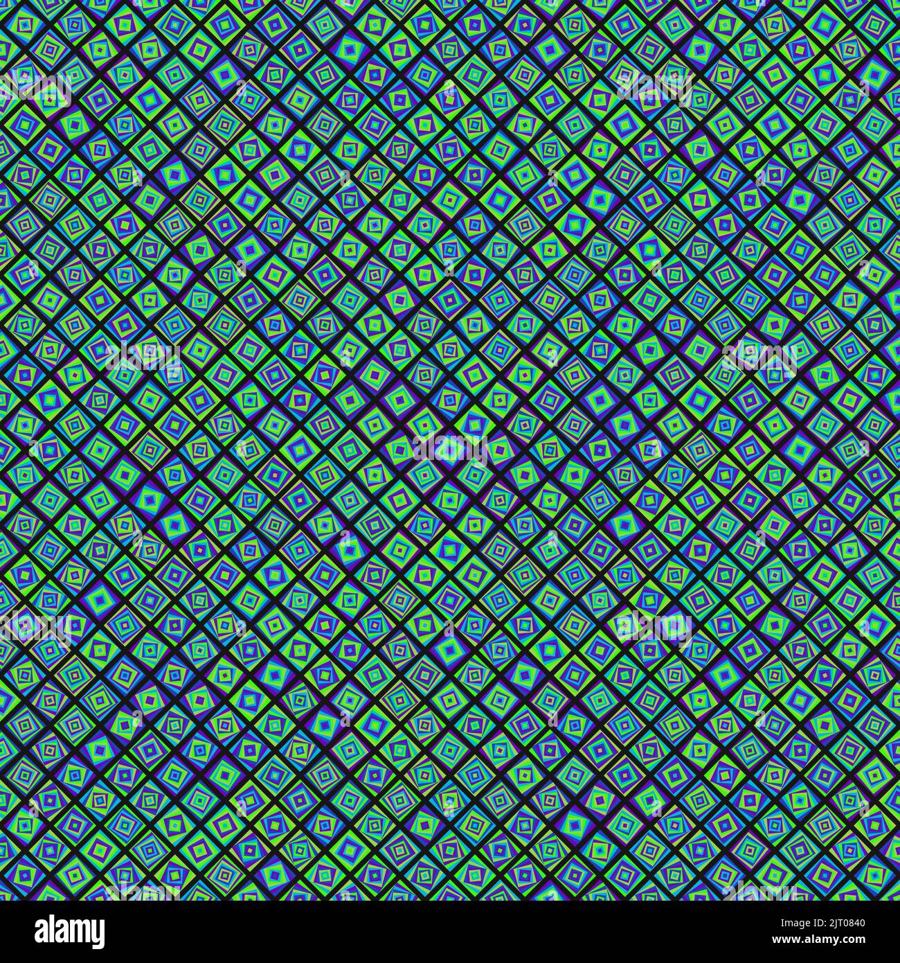 Colorised Rhombuses tiles tessellation pattern illustration Stock ...