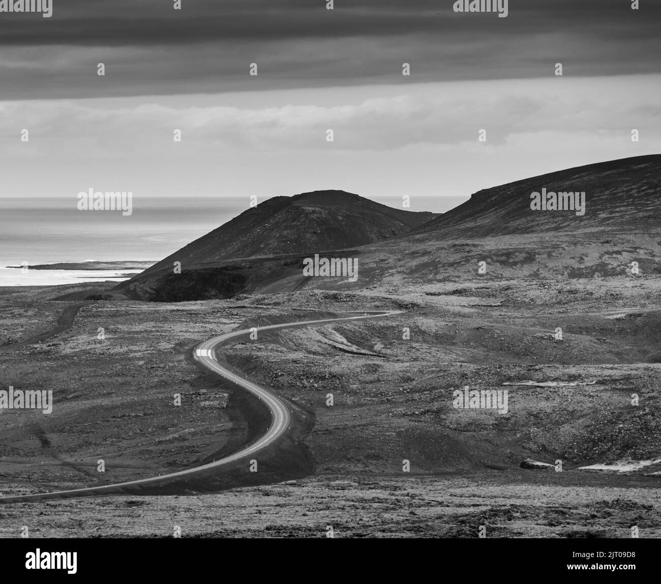Fagradalsfjall Lava Field near Grindavik, Reykjanes Peninsular, Iceland ...