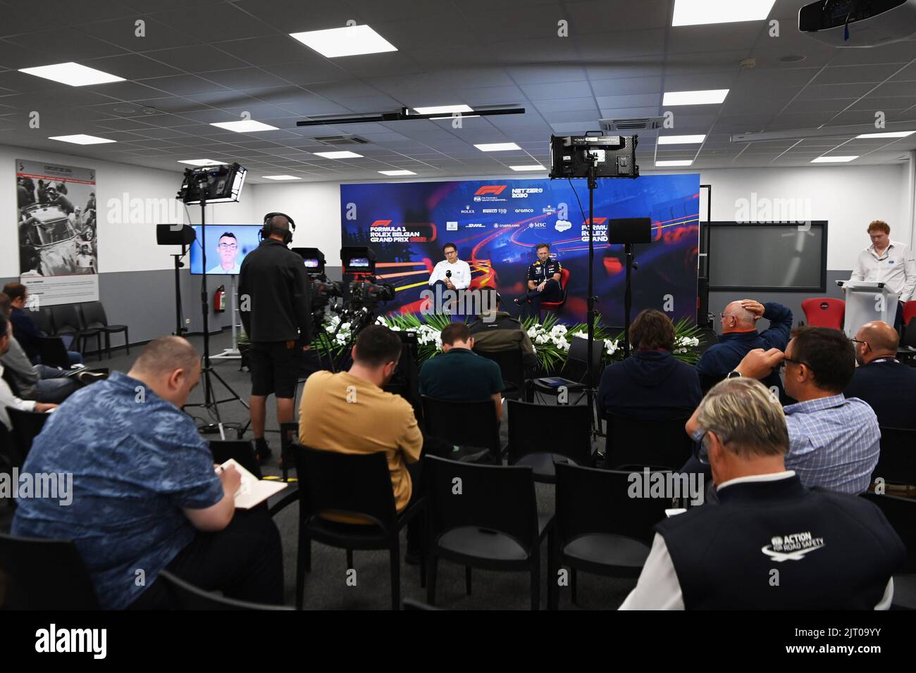 (L to R): Nicholas Tombazis (GRE) FIA Head of Single-Seater Technical ...