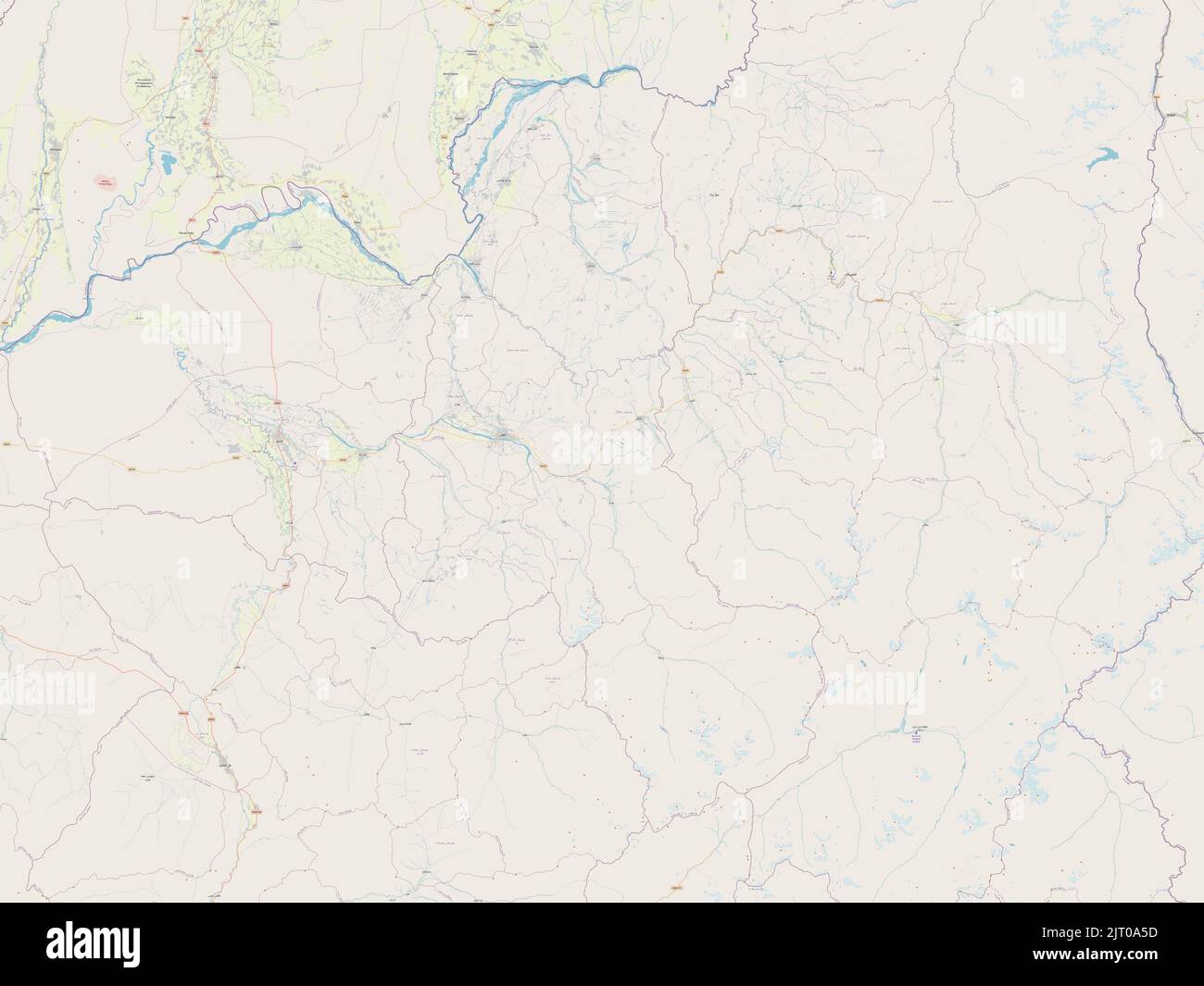 Takhar, province of Afghanistan. Open Street Map Stock Photo - Alamy