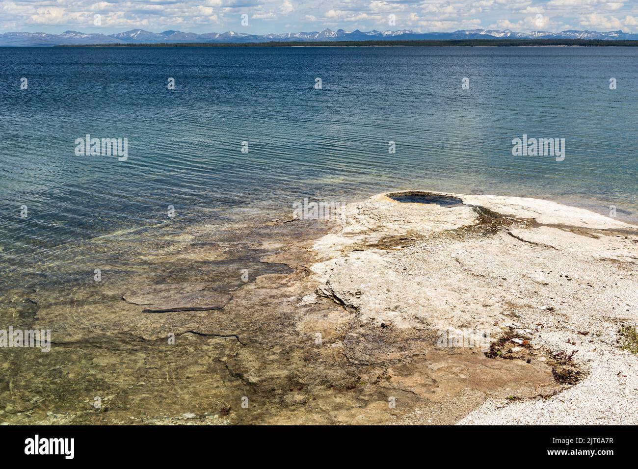 Big cone geyser yellowstone hi-res stock photography and images - Alamy