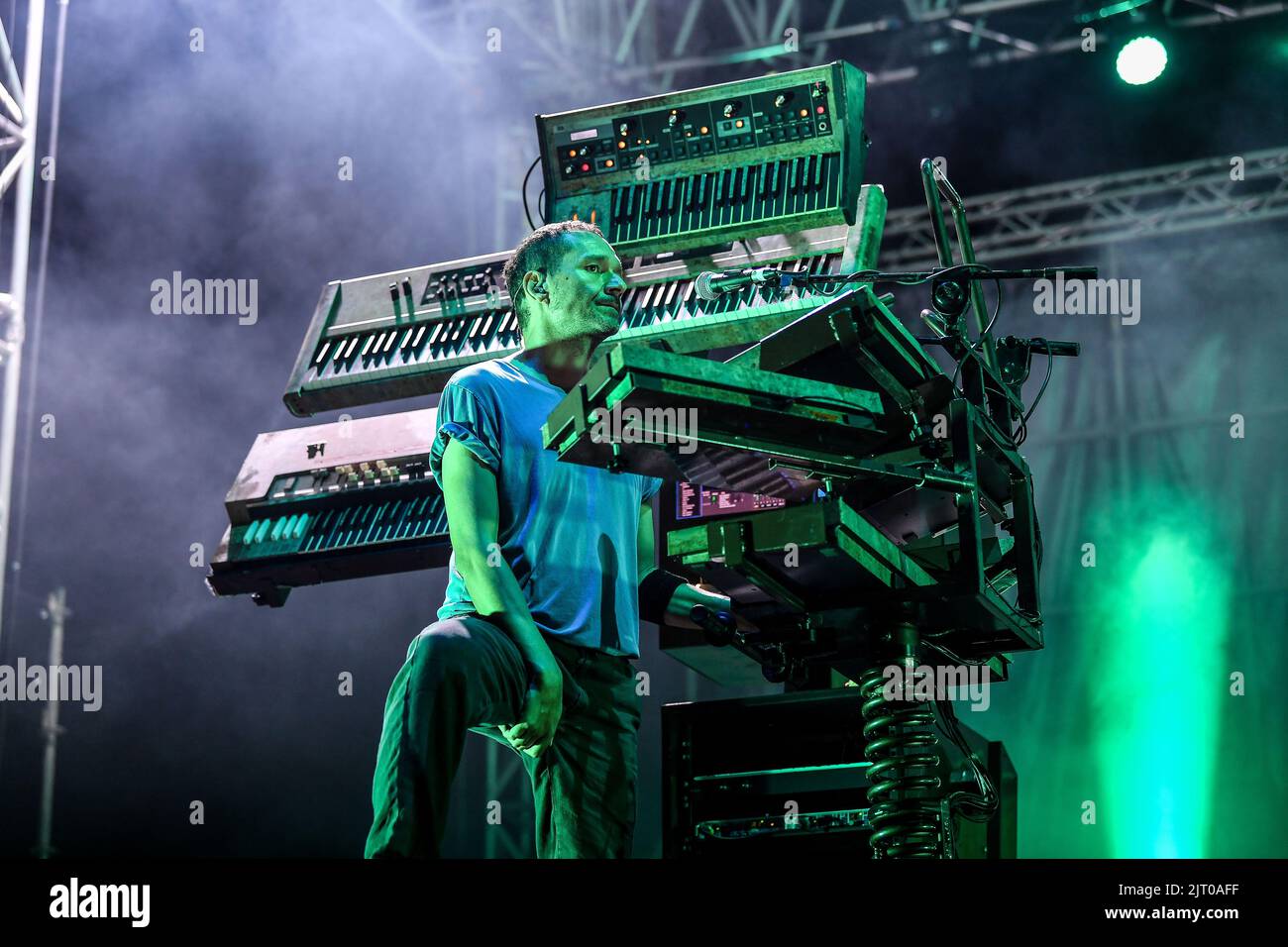 Anfiteatro Ivan Graziani, Alghero, Italy, August 26, 2022, Subsonica ... Anfiteatro Ivan Graziani, Alghero, Italy, August 26, 2022, Subsonica ...