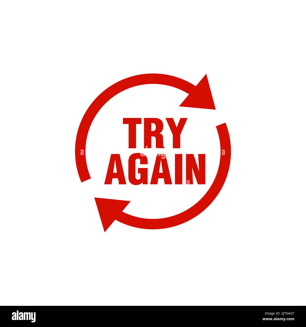 Start again Stock Vector Images - Alamy