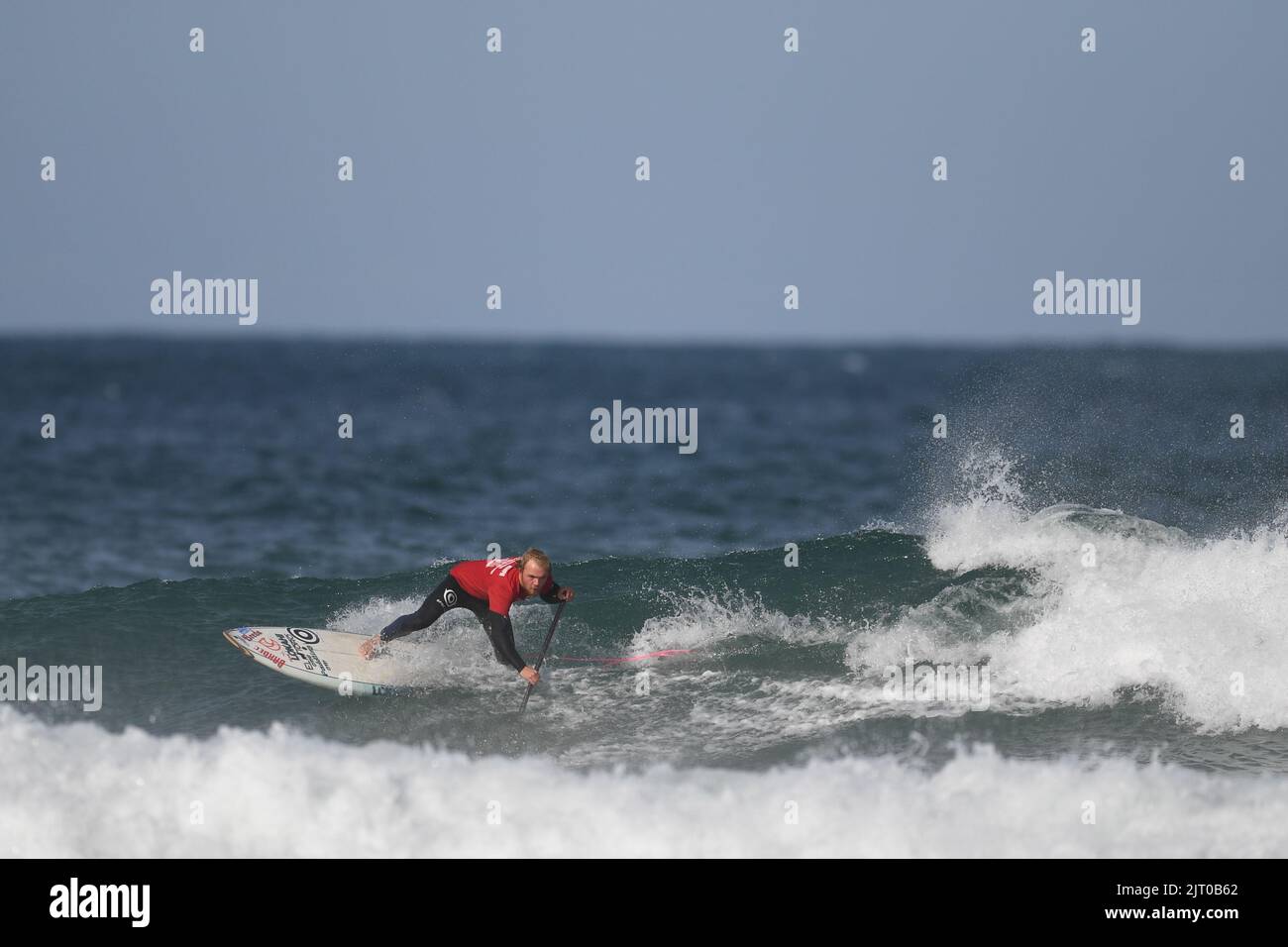 Stand Up Paddle Boarders Stock Photo - Alamy