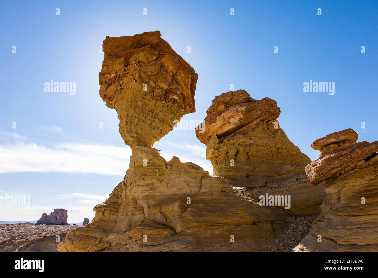 The Twisted Hoodoo in the Upper White Rocks, Paria Rimrocks, Grand ...