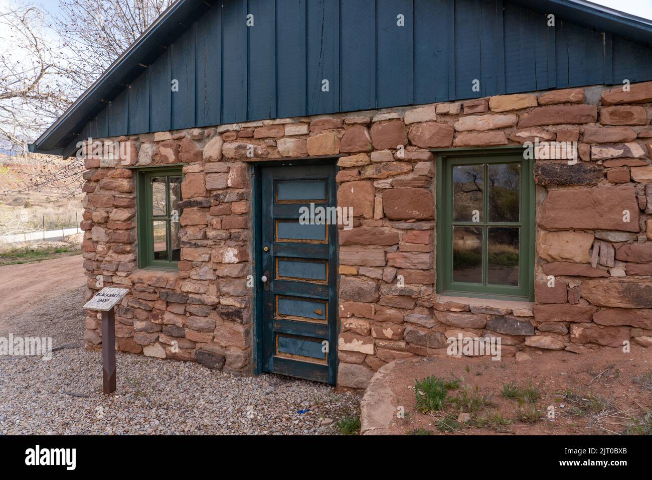 Building 3 was the blacksmith's shop at the historic Leeds Civilian ...