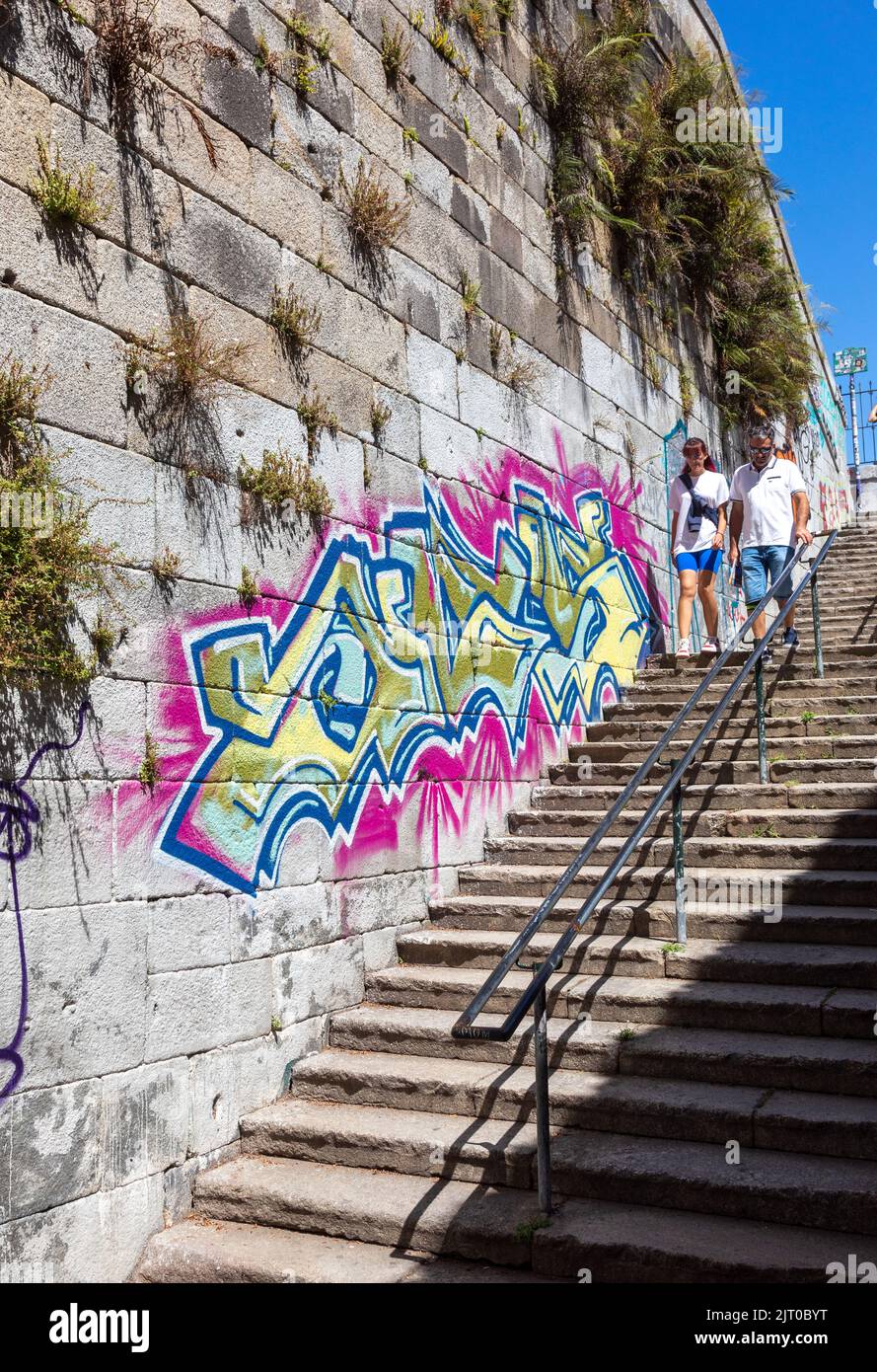 Graffiti porto hi-res stock photography and images - Alamy