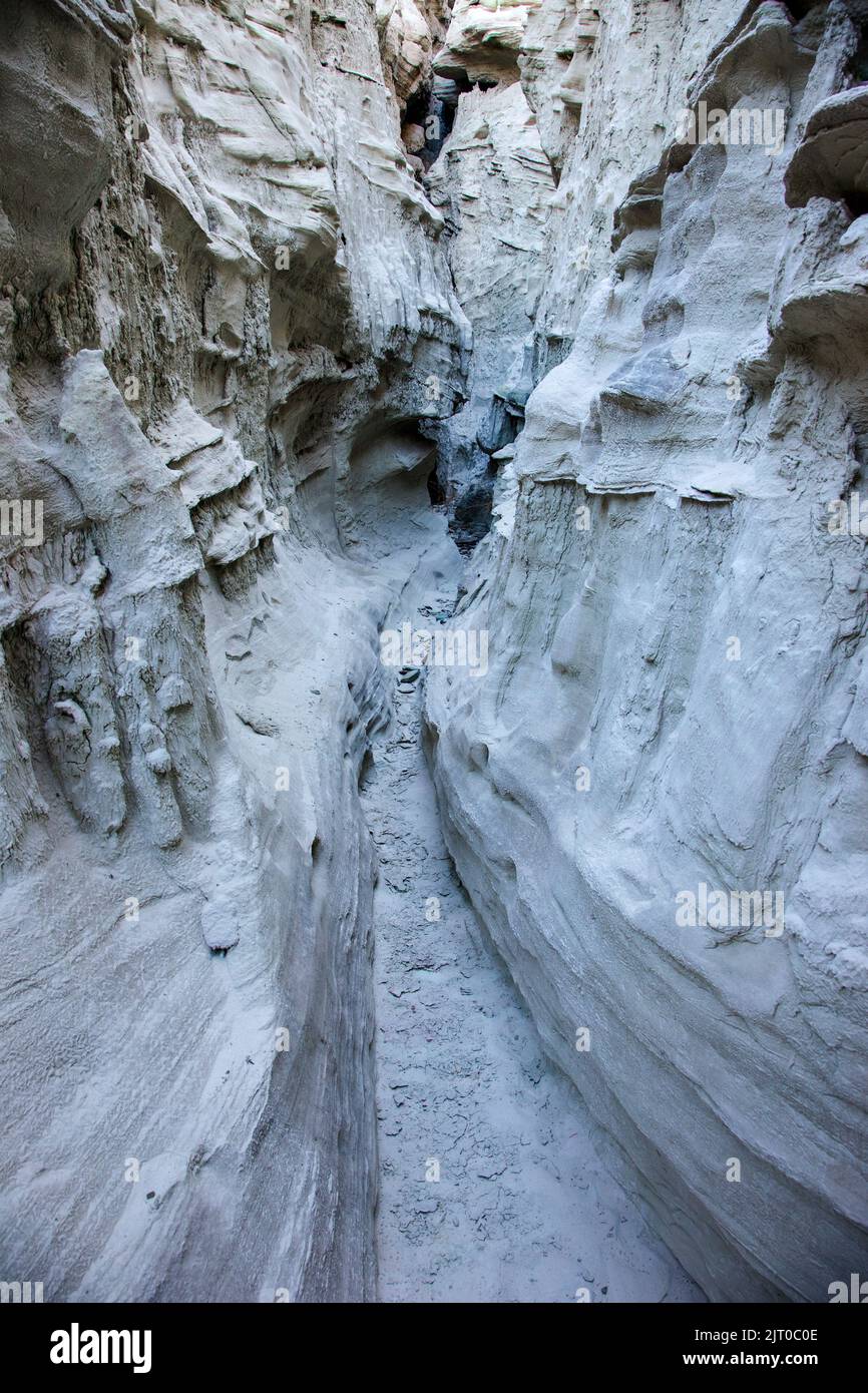 Eroded formations in the Lower White Rocks of the Paria Rimrocks, Grand ...