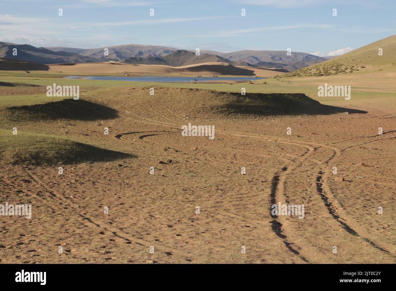 in the land of mongolia the nature and environment Stock Photo - Alamy