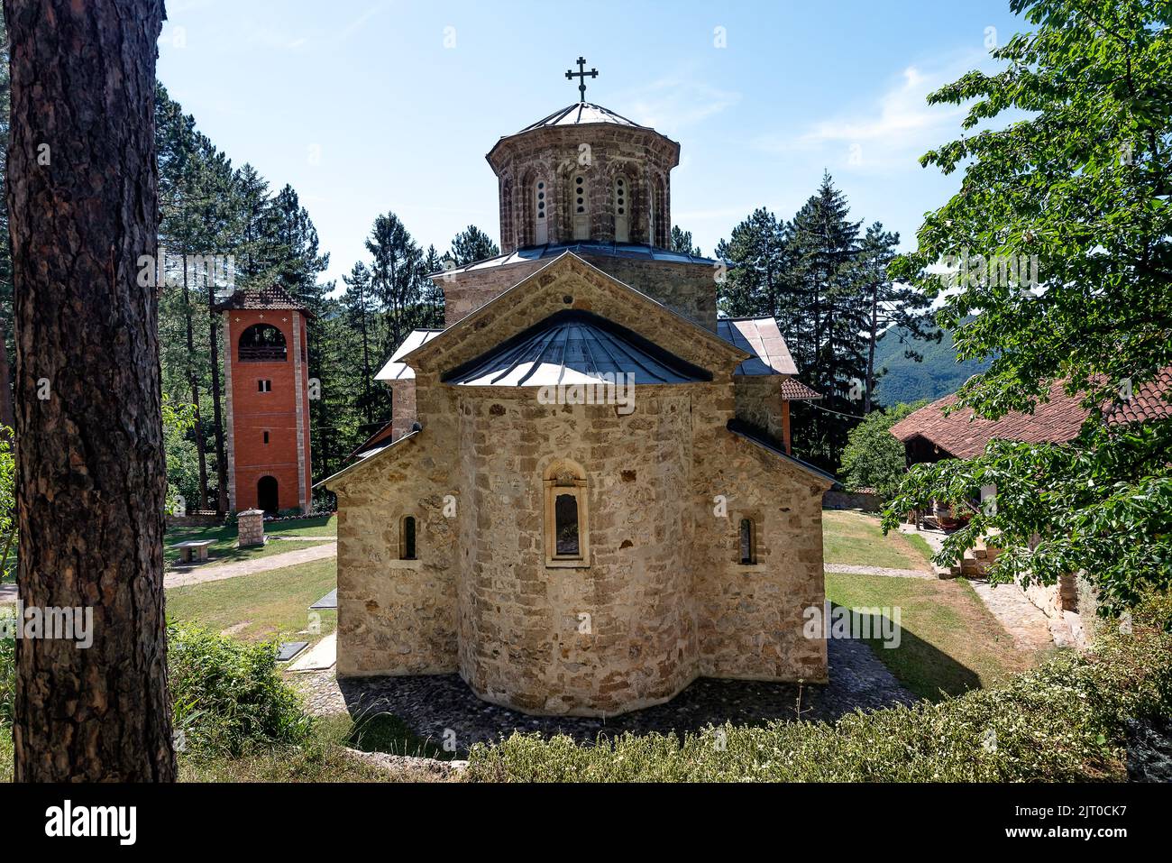 Orthodox Christian Monastery. Serbian Monastery of the Holy Trinity ...