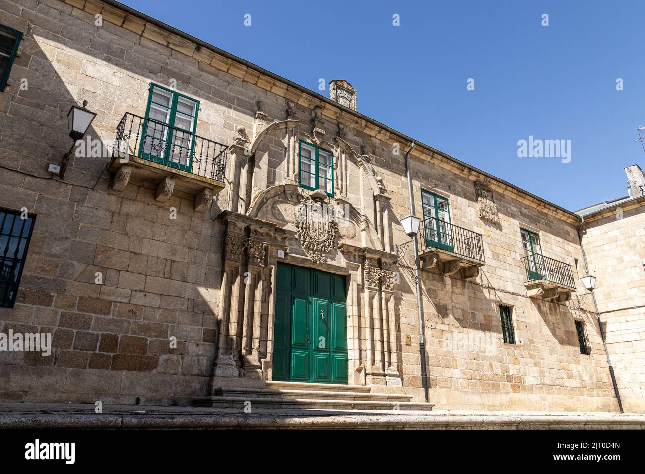 Lugo, Spain. The Palacio Arzobispal (Archbishop's Palace), also called ...